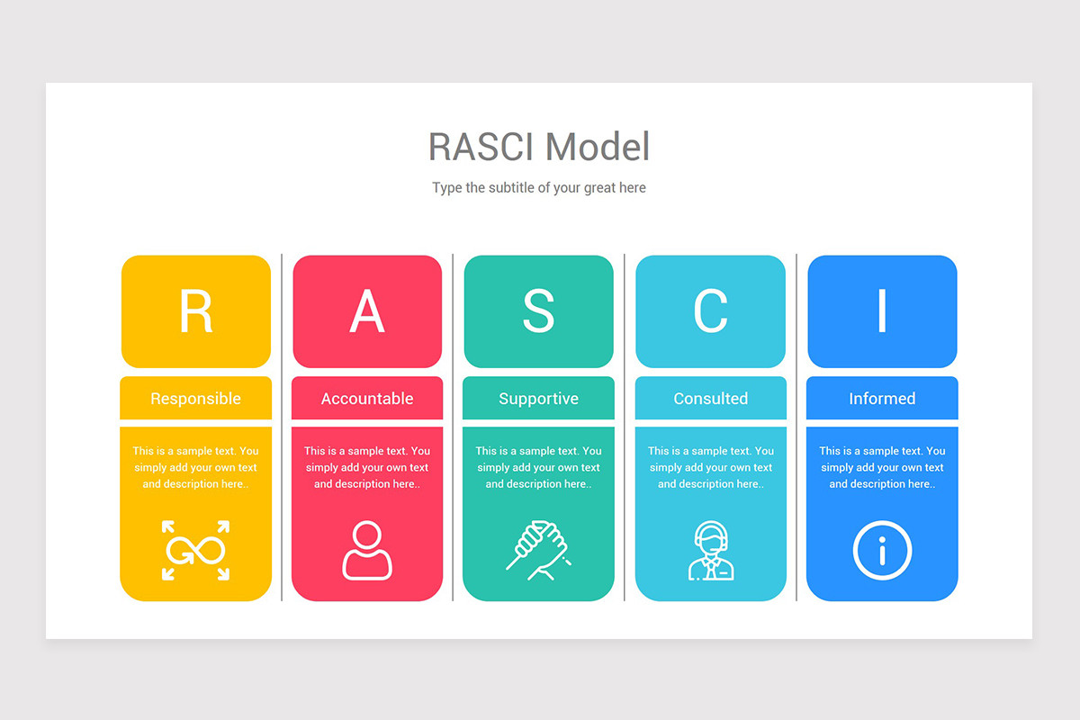 RASCI Model Keynote Presentation Template | Nulivo Market
