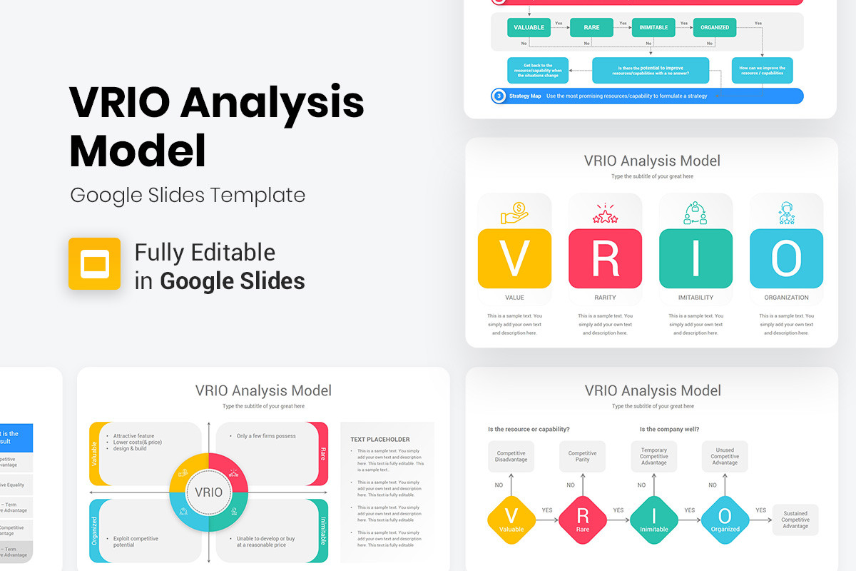 VRIO Analysis Model Google Slides Template Nulivo Market