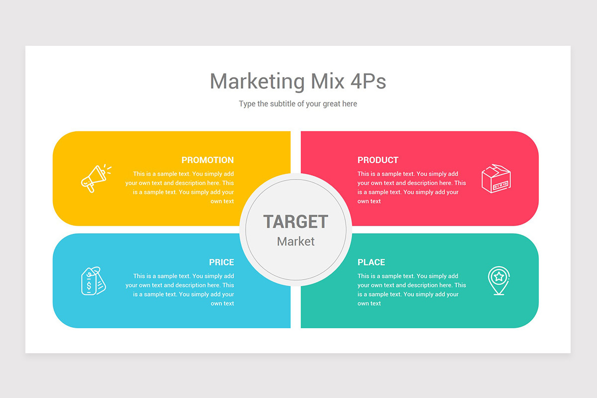 Marketing Mix Diagrams Keynote Template | Nulivo Market