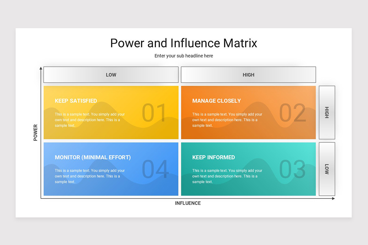 Power and Influence Keynote Presentation Template | Nulivo Market