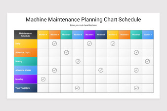 Maintenance Planning Google Slide Presentation Template | Nulivo Market