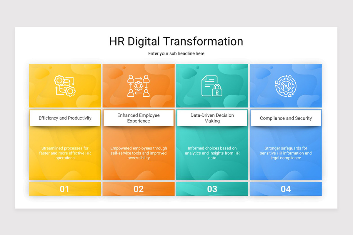 HR Digital Transformation Keynote Presentation Template | Nulivo Market