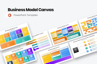 Business Model Canvas PowerPoint Presentation Template | Nulivo Market