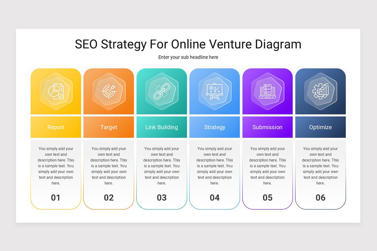 SEO Strategy PowerPoint Presentation Template | Nulivo Market
