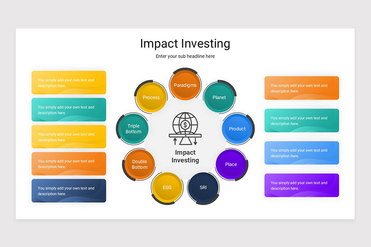 Impact Investing Google Slide Presentation Template | Nulivo Market