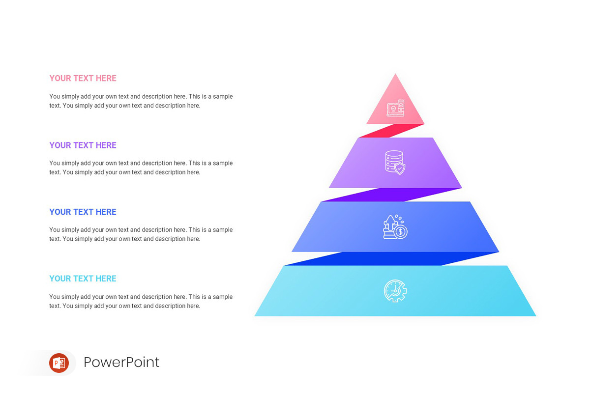 Free 4 Step Pyramid PowerPoint Presentation | Nulivo Market