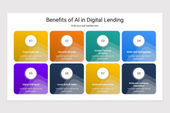 AI in Digital Lending PowerPoint Presentation Template | Nulivo Market