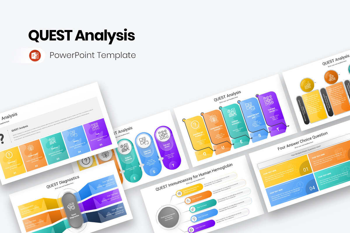 QUEST Analysis PowerPoint Presentation Template | Nulivo Market