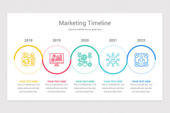 Marketing Timeline Keynote Template | Nulivo Market