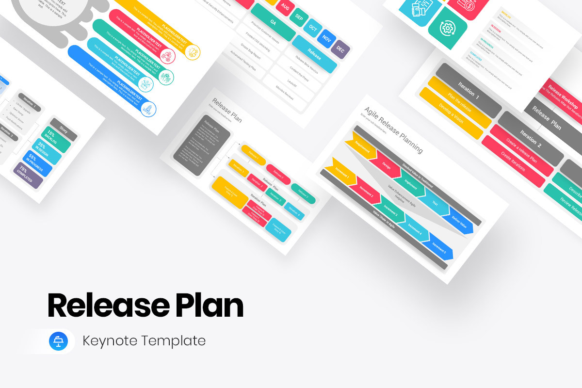 Release Plan Keynote Template | Nulivo Market