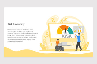 Risk Taxonomy PowerPoint Presentation Template | Nulivo Market