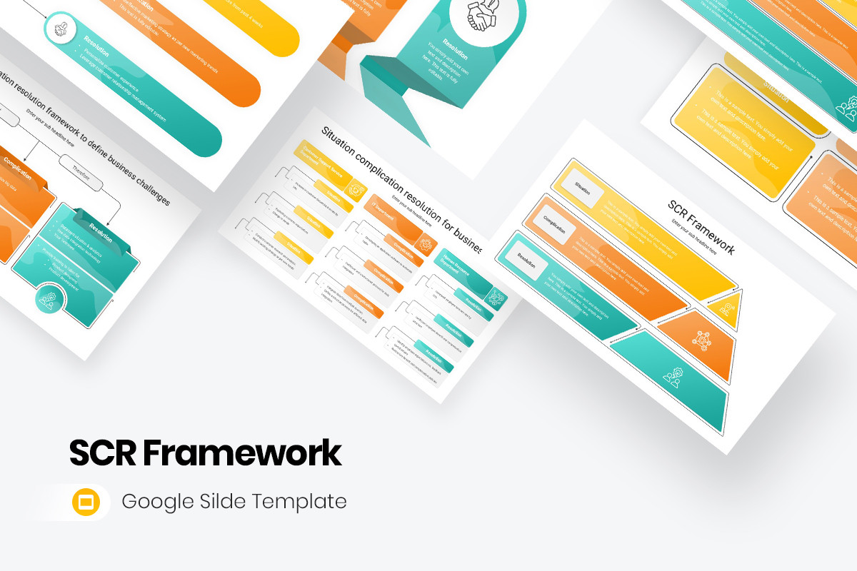 SCR Framework Google Slide Presentation Template | Nulivo Market