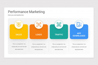 Performance Marketing PowerPoint Template | Nulivo Market