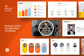 Business Deck Google Slide Template | Nulivo Market