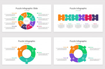 Puzzle Infographics Google Slides Template | Nulivo Market