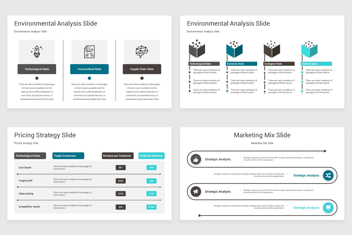 Marketing Strategy Deck Google Slides Template | Nulivo Market