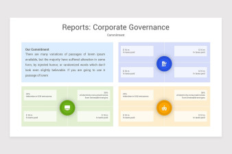 Corporate Governance Reports Keynote Template | Nulivo Market