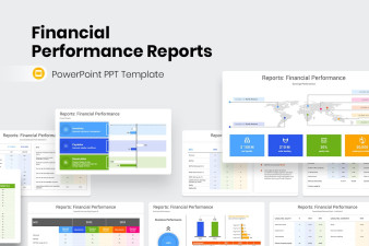 Financial Performance Reports Google Slides Template | Nulivo Market