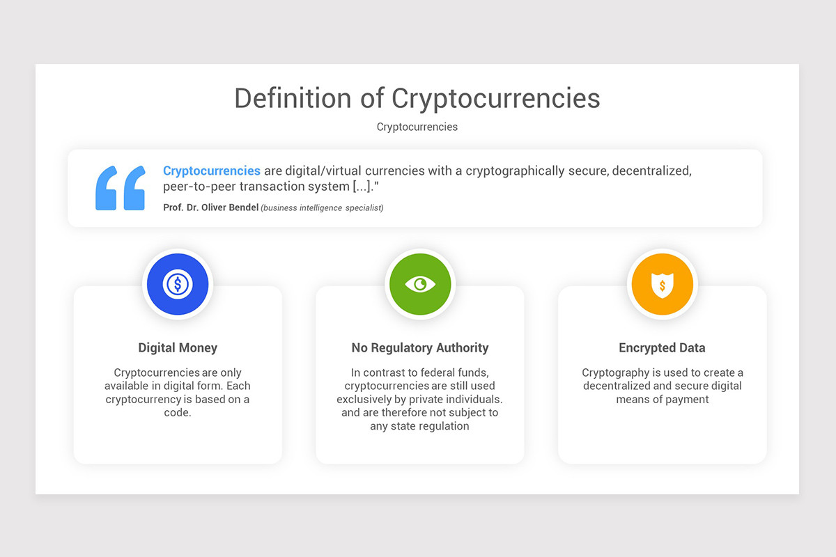 Bitcoin Cryptocurrency Google Slides Template | Nulivo Market