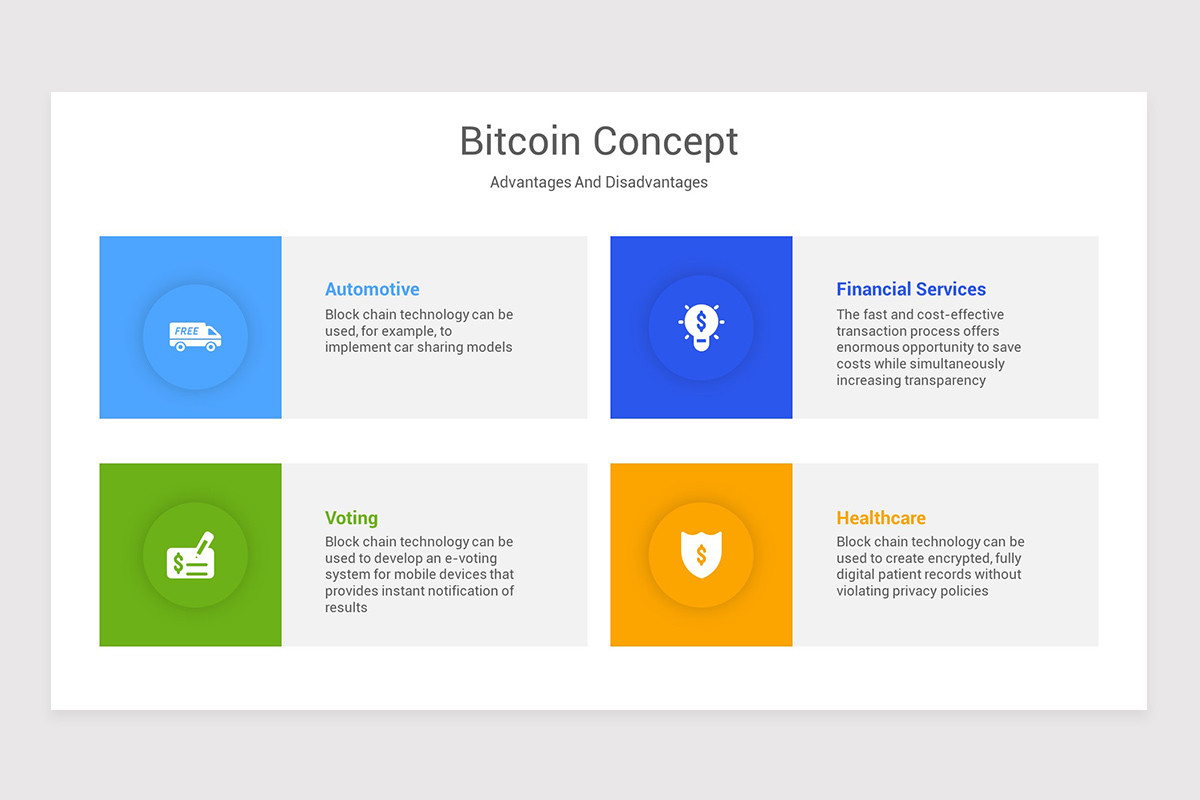 Bitcoin Cryptocurrency Google Slides Template | Nulivo Market