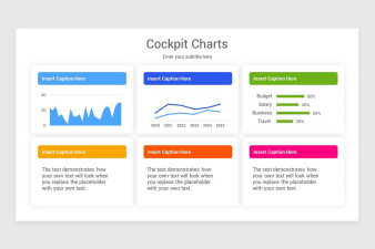 Cockpit Charts PowerPoint Template | Nulivo Market