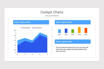 Cockpit Charts Keynote Template | Nulivo Market