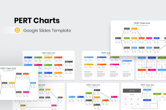 PERT Charts Google Slides Template | Nulivo Market