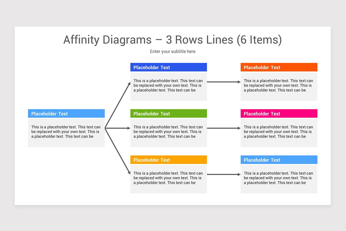 Affinity Diagrams PowerPoint Template | Nulivo Market