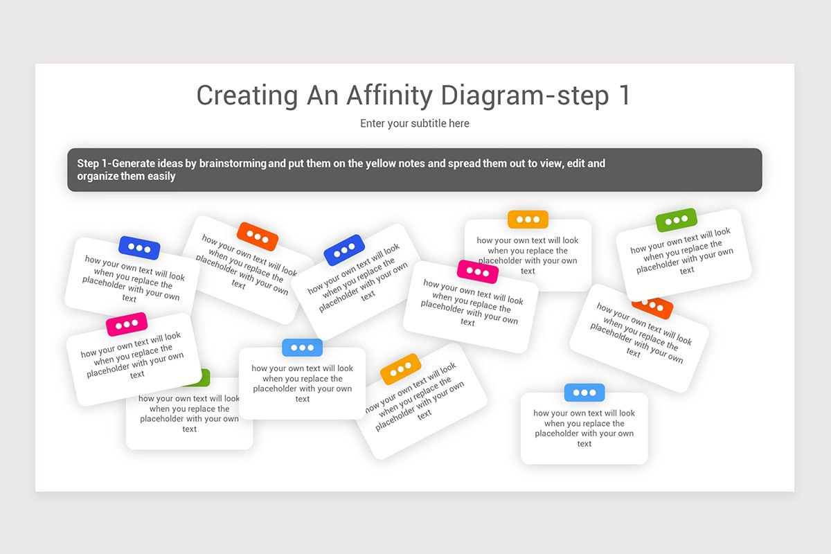 Affinity Diagrams Google Slides Template | Nulivo Market