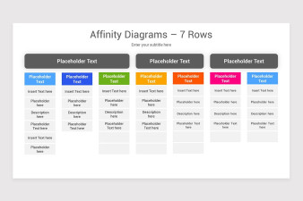 Affinity Diagrams Google Slides Template | Nulivo Market