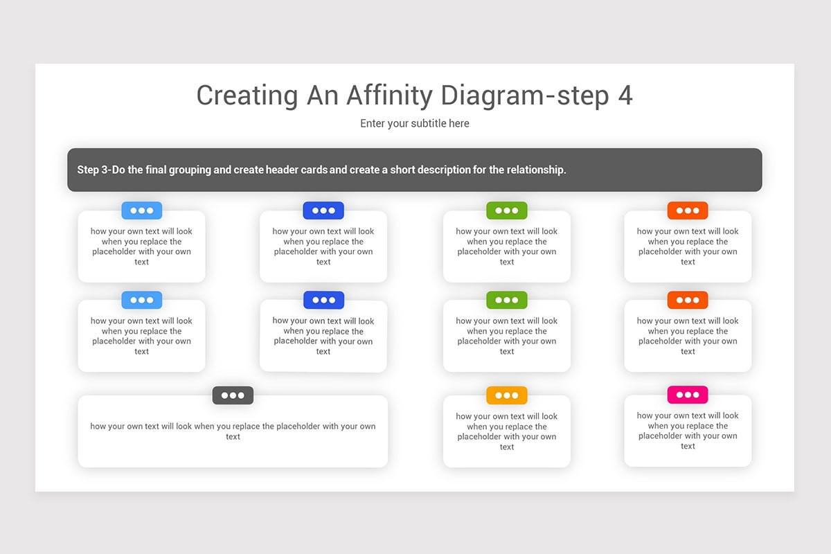 Affinity Diagrams Keynote Template | Nulivo Market