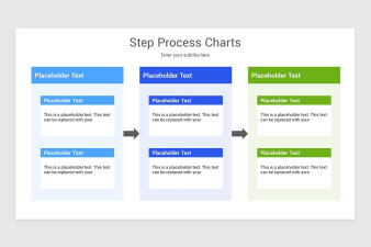 Step Process Charts PowerPoint Template | Nulivo Market