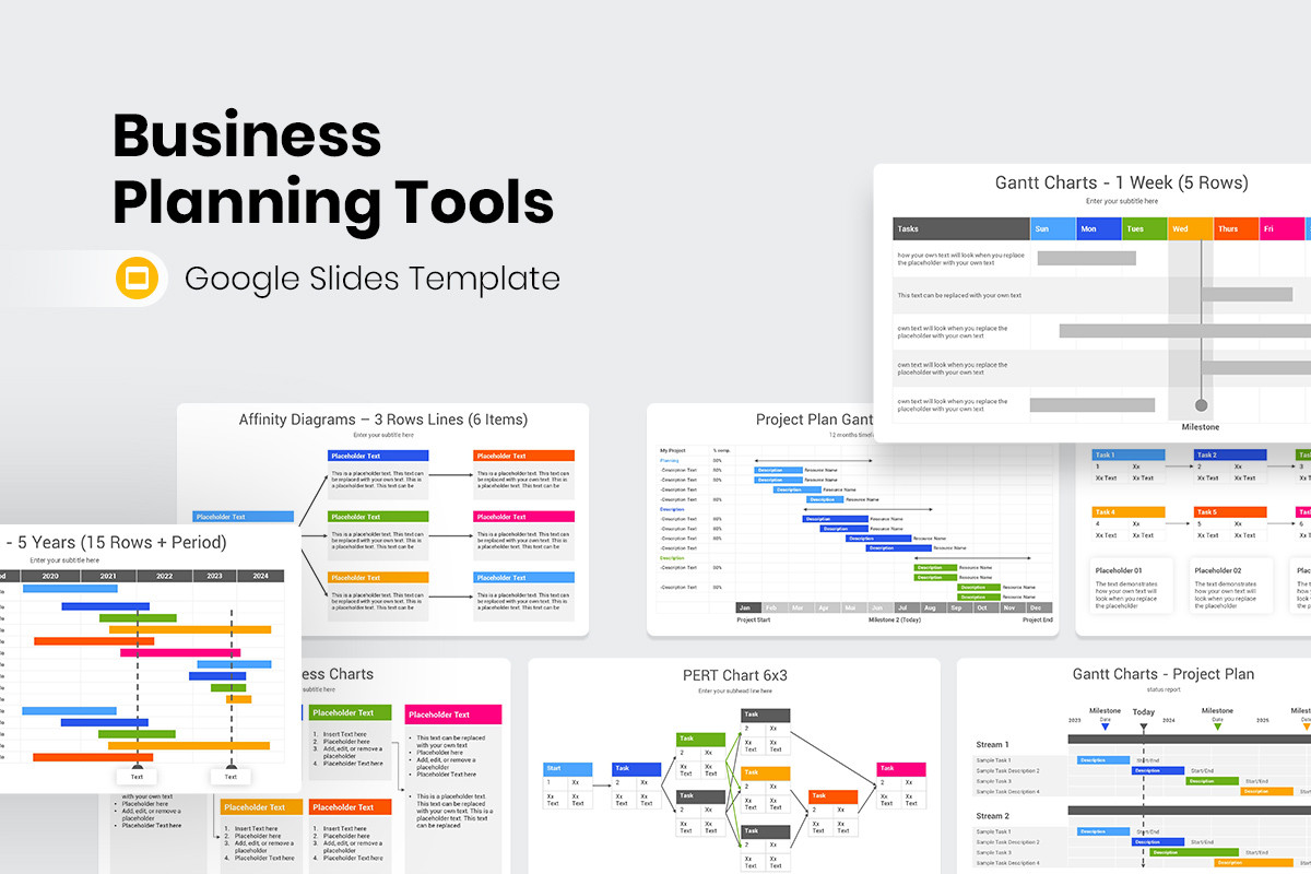 Business Planning Tools Google Slides Bundle | Nulivo Market