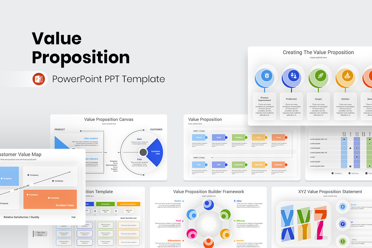 Value Proposition PowerPoint Template | Nulivo Market