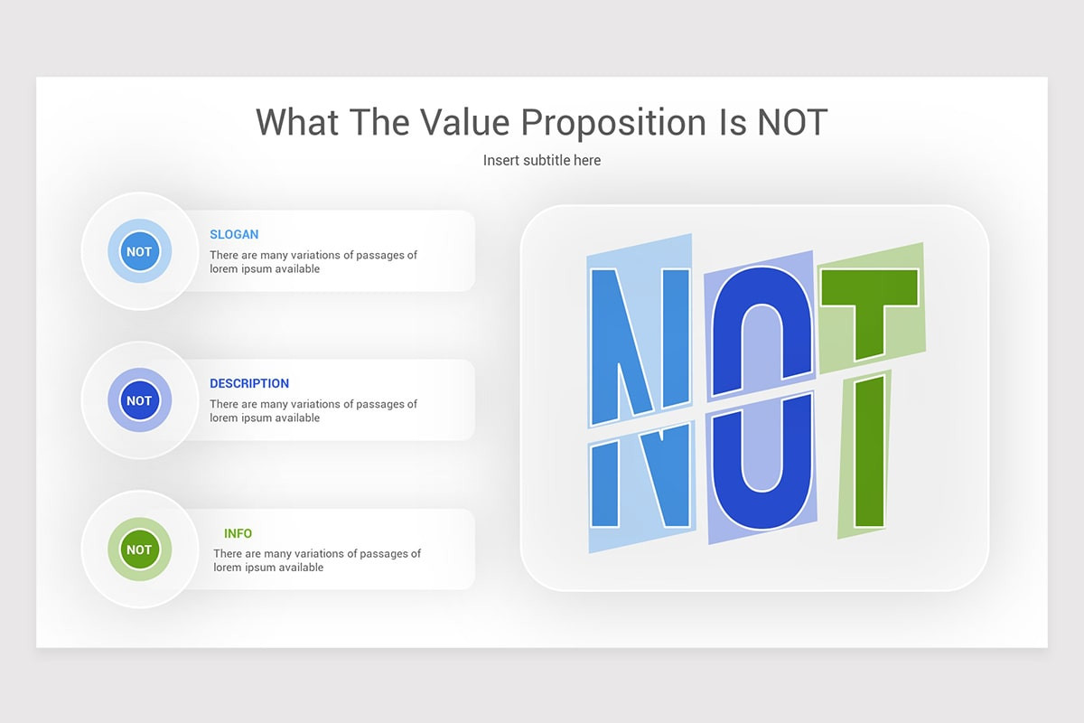 Value Proposition PowerPoint Template | Nulivo Market