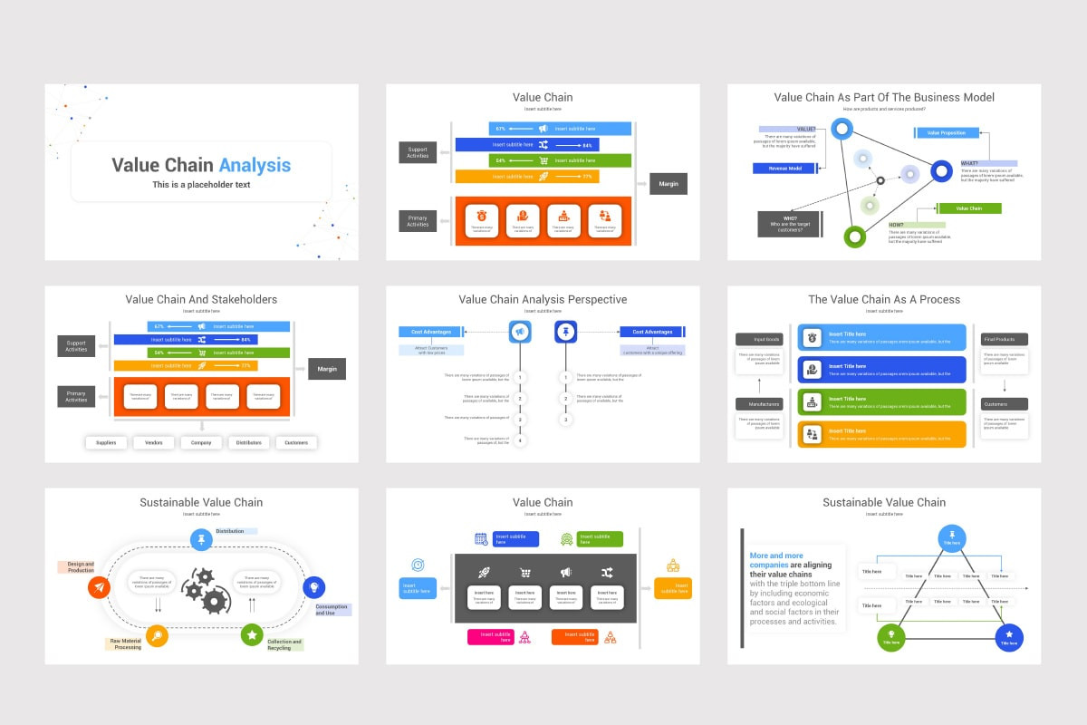 Value Analysis Bundle Google Slide Template | Nulivo Market