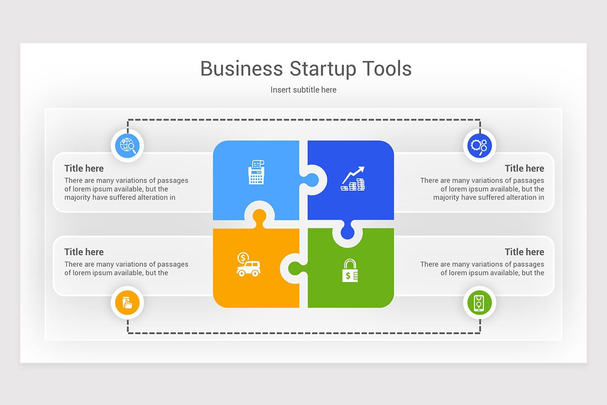 Startup Strategy Tools PowerPoint Template | Nulivo Market
