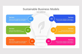 Corporate Sustainability Google Slide Template | Nulivo Market