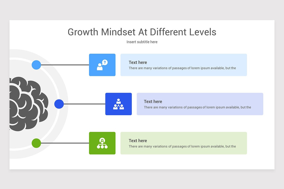 Growth Mindset PowerPoint Template | Nulivo Market
