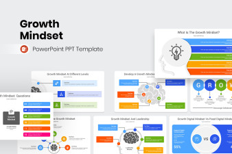 Growth Mindset PowerPoint Template | Nulivo Market