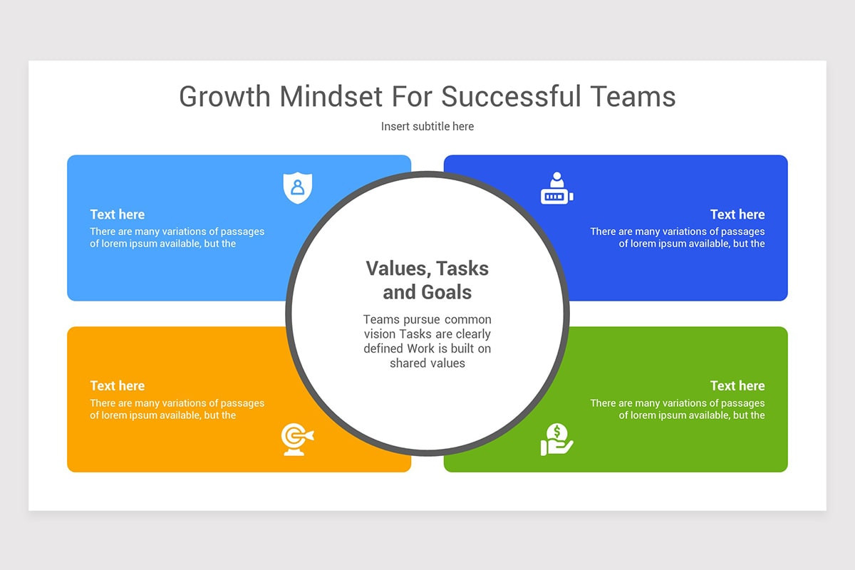 Growth Mindset Keynote Template | Nulivo Market