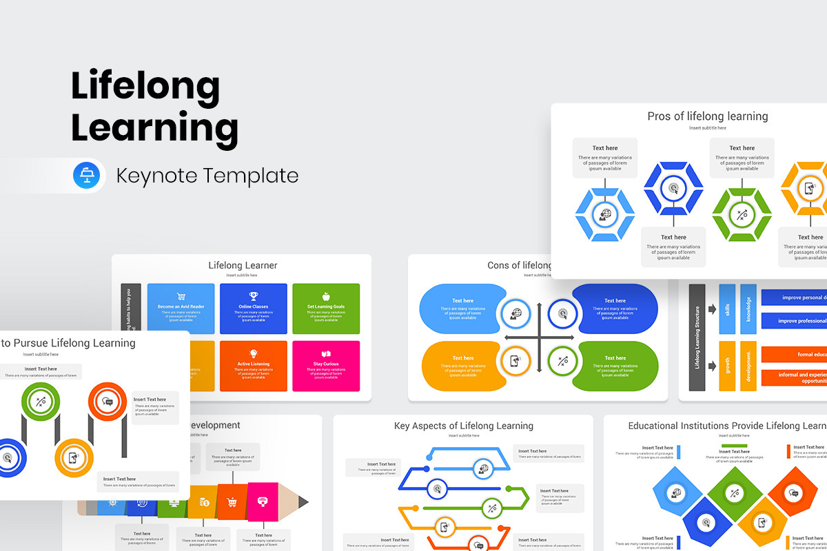 Lifelong Learning Keynote Template | Nulivo Market