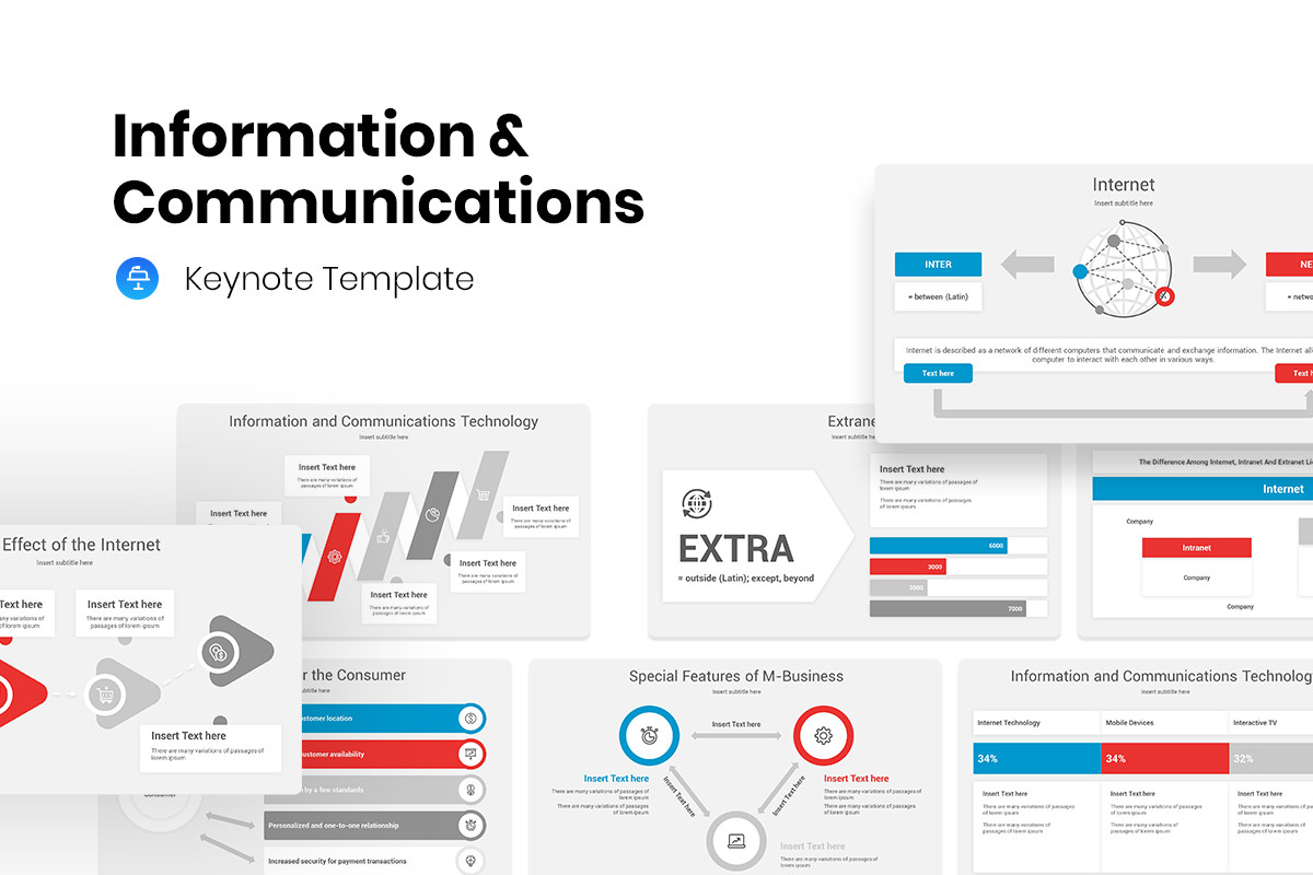 Information & Communications Technology Keynote Template | Nulivo Market
