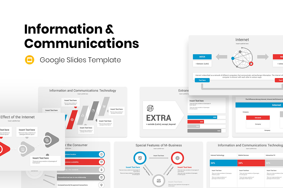 Information & Communications Technology Google Slide Template | Nulivo ...