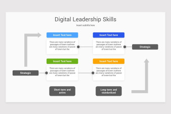 Digital Leader Google Slide Template | Nulivo Market