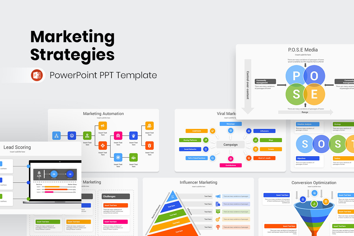 Marketing Strategies PowerPoint Template | Nulivo Market