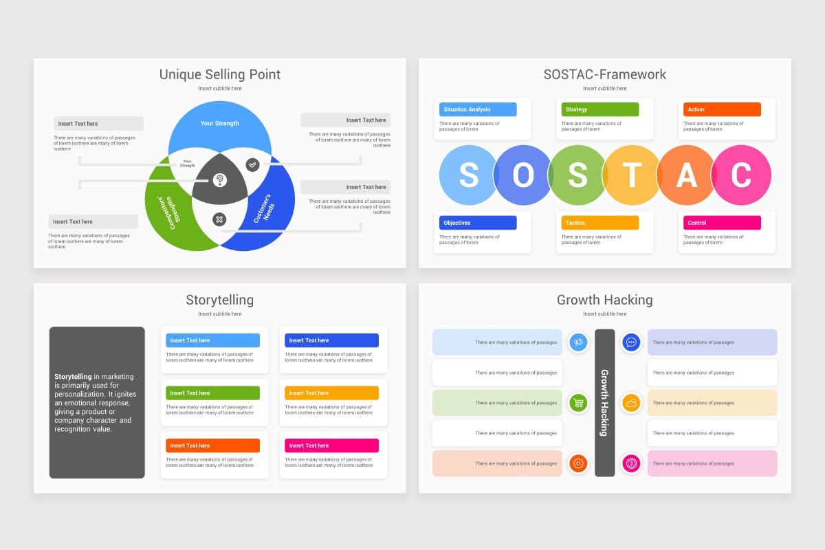 Marketing Strategies PowerPoint Template | Nulivo Market