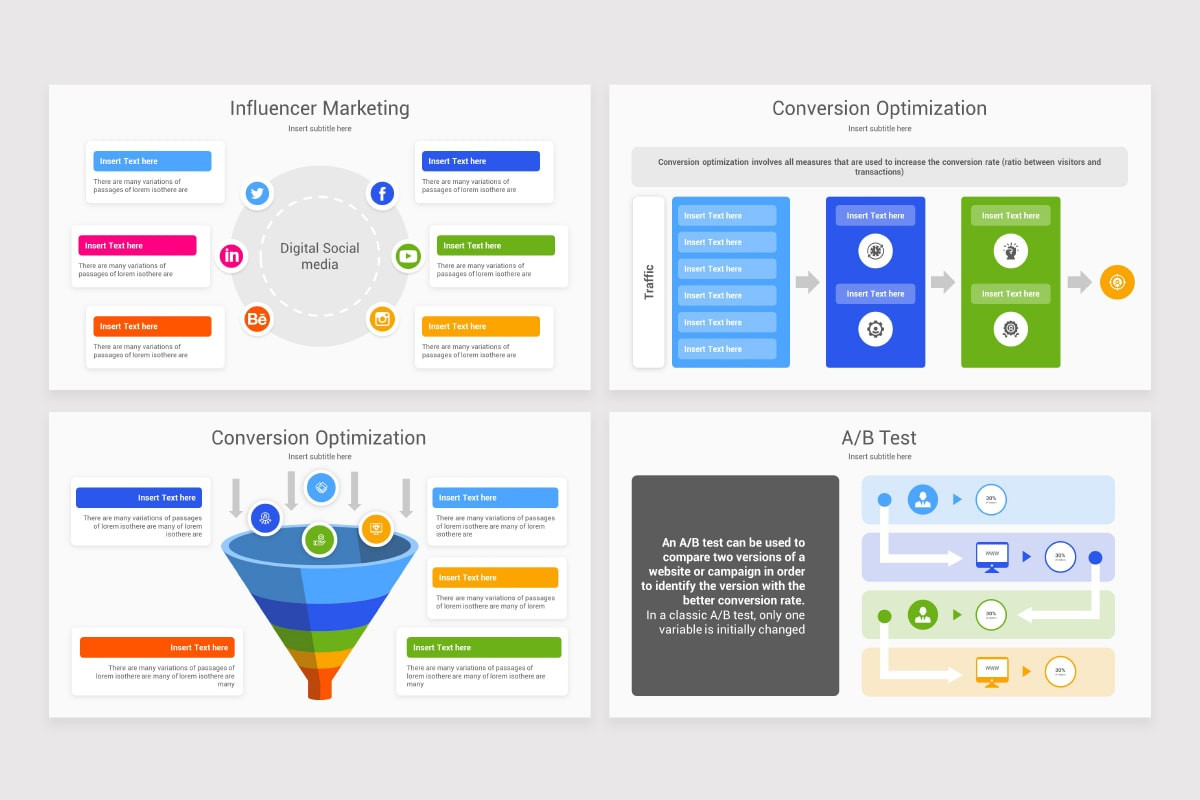 Marketing Strategies PowerPoint Template | Nulivo Market