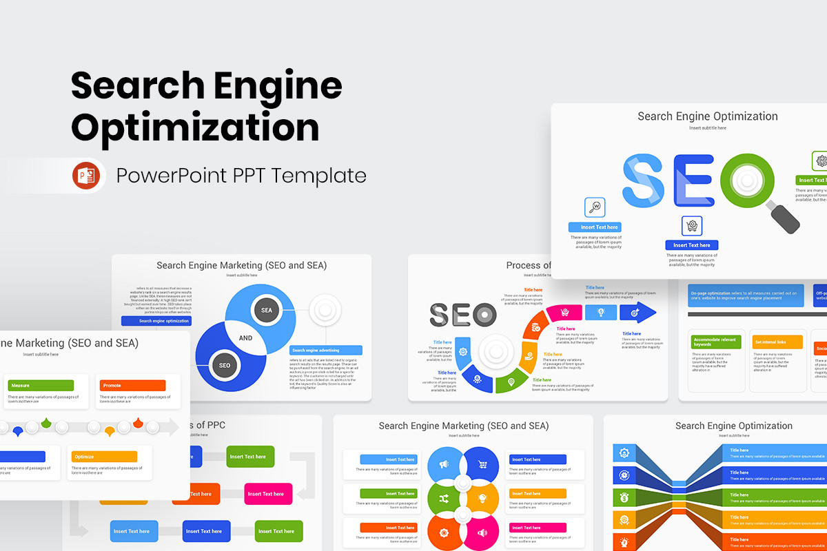 Search Engine Optimization PowerPoint Template | Nulivo Market