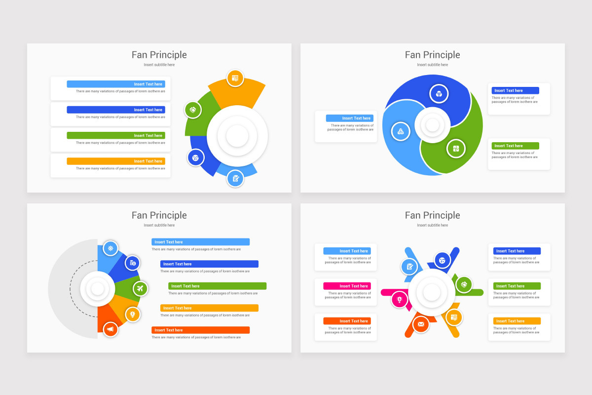 Fan Principle PowerPoint Template | Nulivo Market